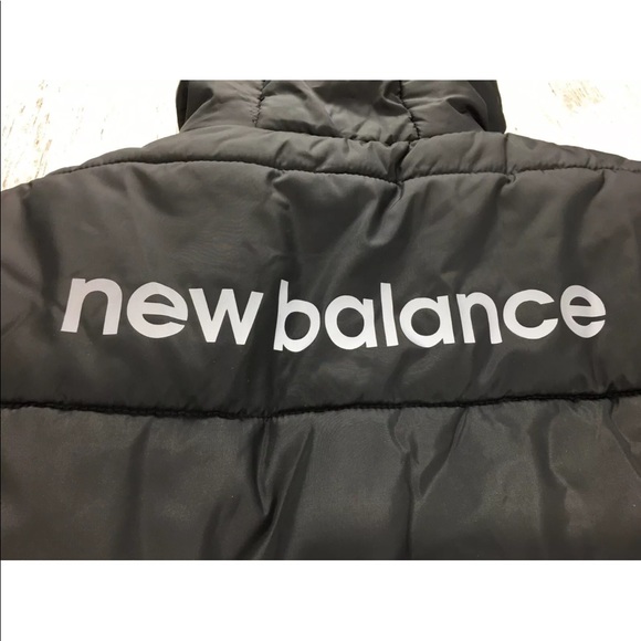 New Balance | Jackets & Coats | New Balance Puffer Tech Jacket Hooded ...